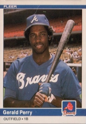 Atlanta Braves #100 Favorite Players from the 1970's: #14 GERALD PERRY