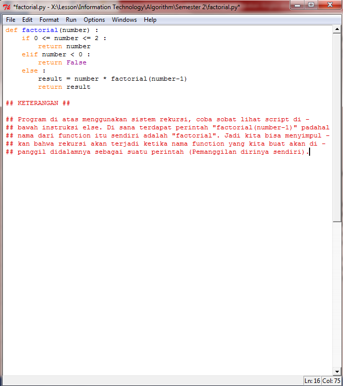 Python Program Recursive Function To Print The Factorial