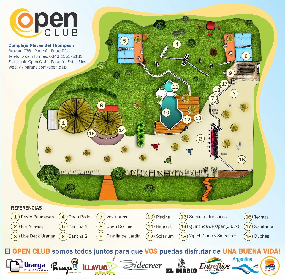 Open Dormis: Plano de Open Club