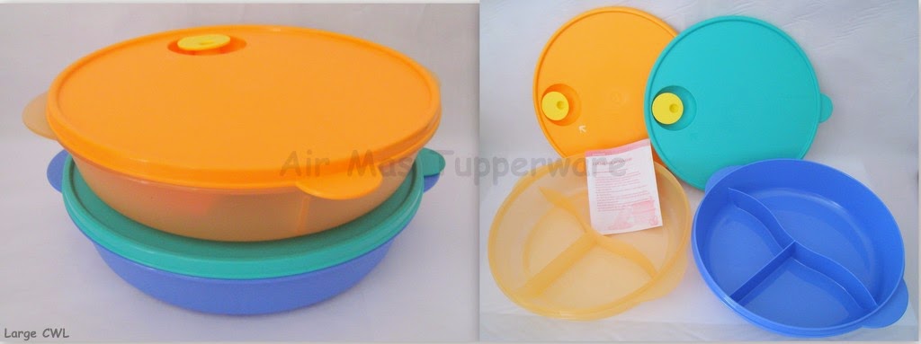 Air Mas Tupperware Collection: Divided Large CWL Blue/Oren [SOLD OUT]