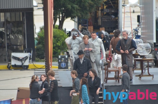 PHOTOS: Filming of District 6 Reaping Scene on 'Catching Fire' set ...