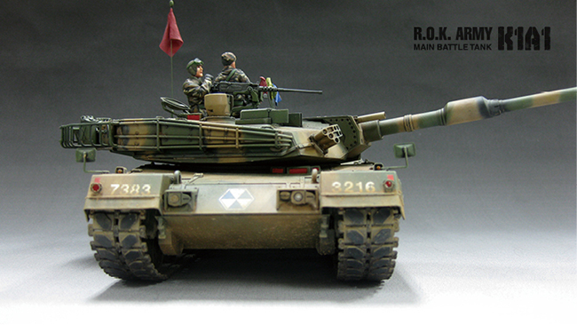[ACADEMY] 1/35 R.O.K. ARMY MAIN BATTLE TANK K1A1 - dcompla