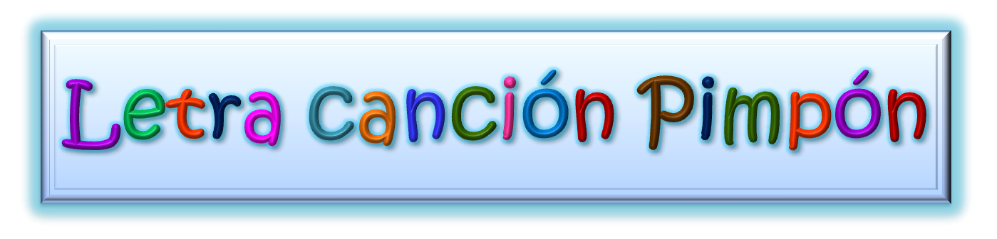 Spanish Classes Online: Letra de la canción "Pimpón"
