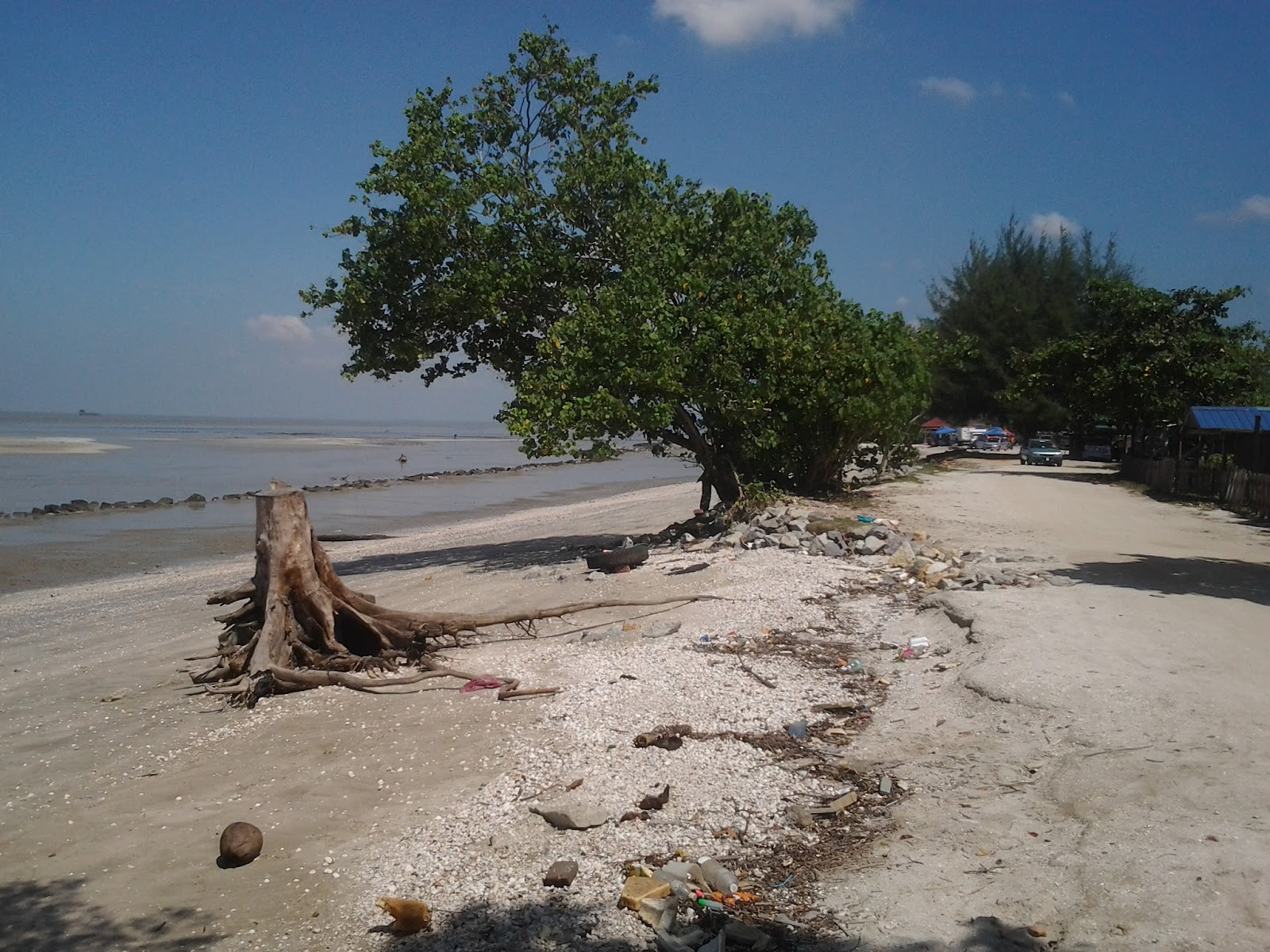 Jalan-jalan kat pantai remis jeram kuala selangor
