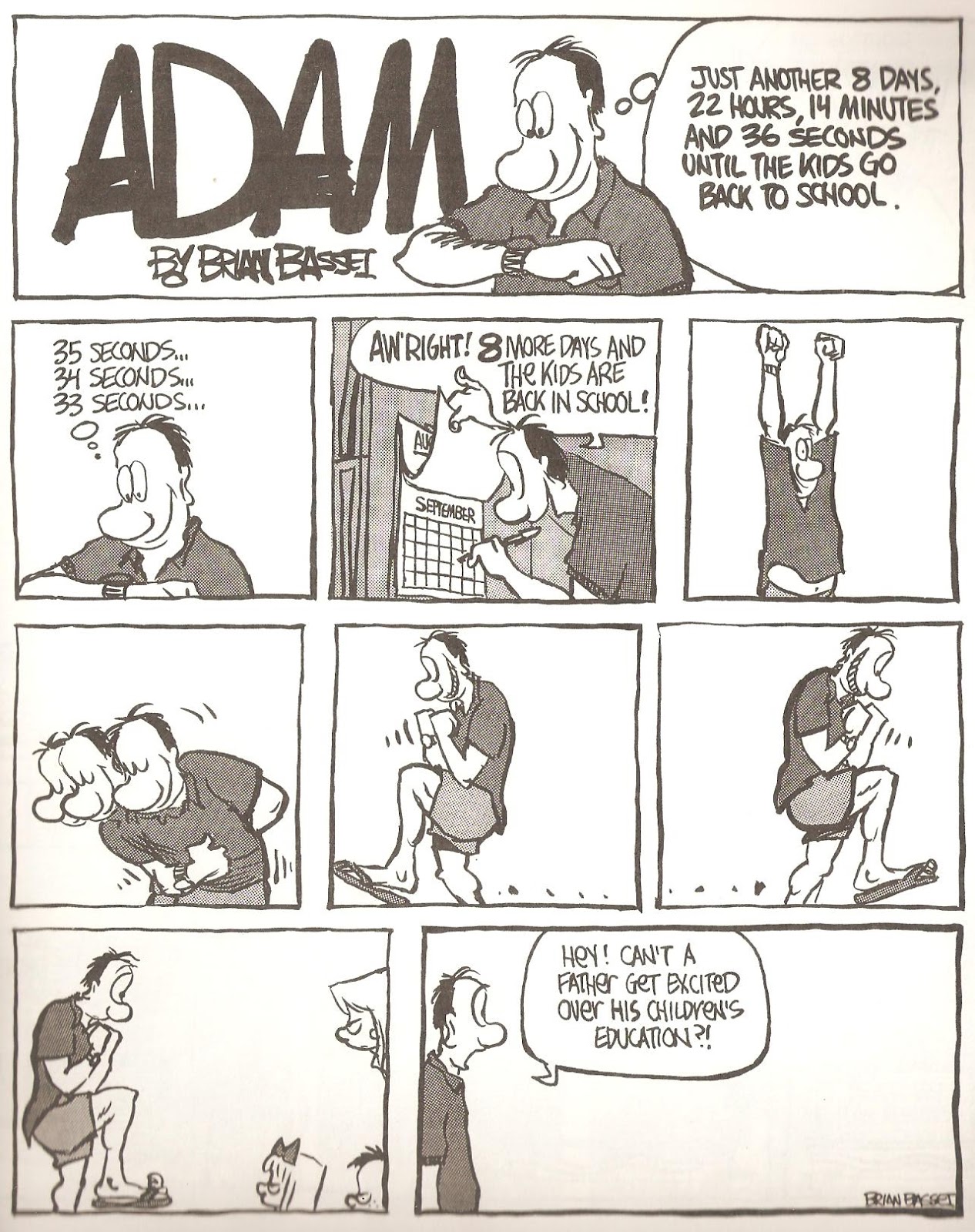 Sunday Comics Debt: The Joy of Going Back to School