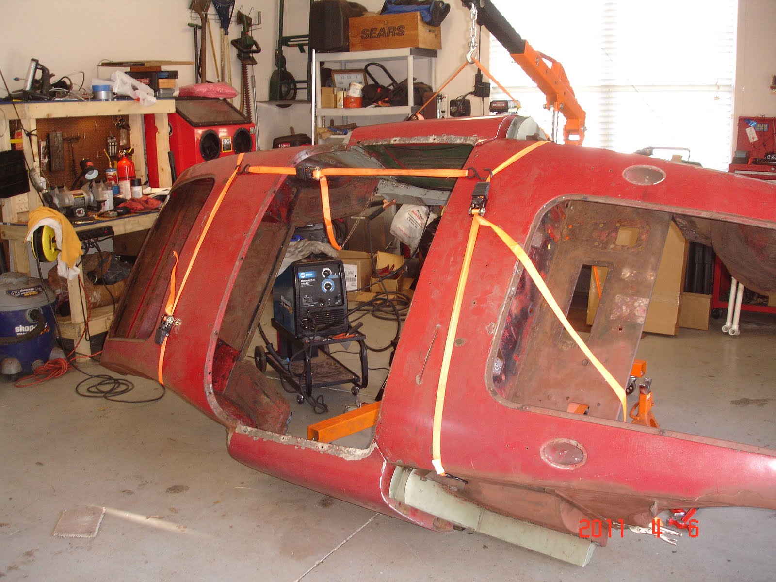 Jim's 61 MGA Frame Off Restoration: Body & Panel Work