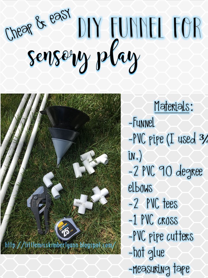 Little Miss Kim's Class: Cheap & Easy DIY Funnel for Sensory Play