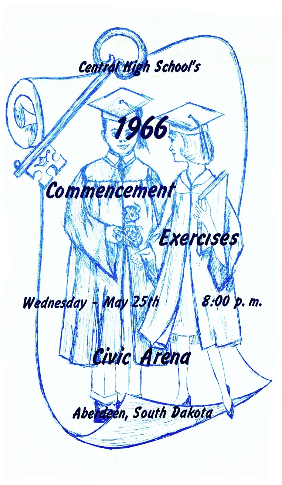 Aberdeen CHS Class of 1966 Reunion: CHS Class of 1966 Graduation Program