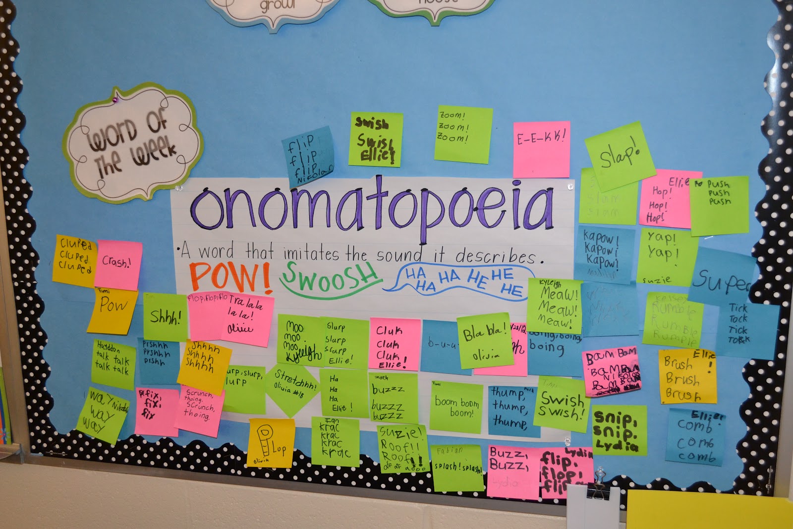 Stellar 2nd Grade Sweethearts: My Classroom, Onomatopoeia, Flat Stanley ...