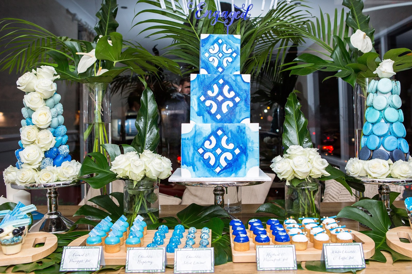 Little Big Company | The Blog: Azure Blue Engagement Party by Perfectly ...