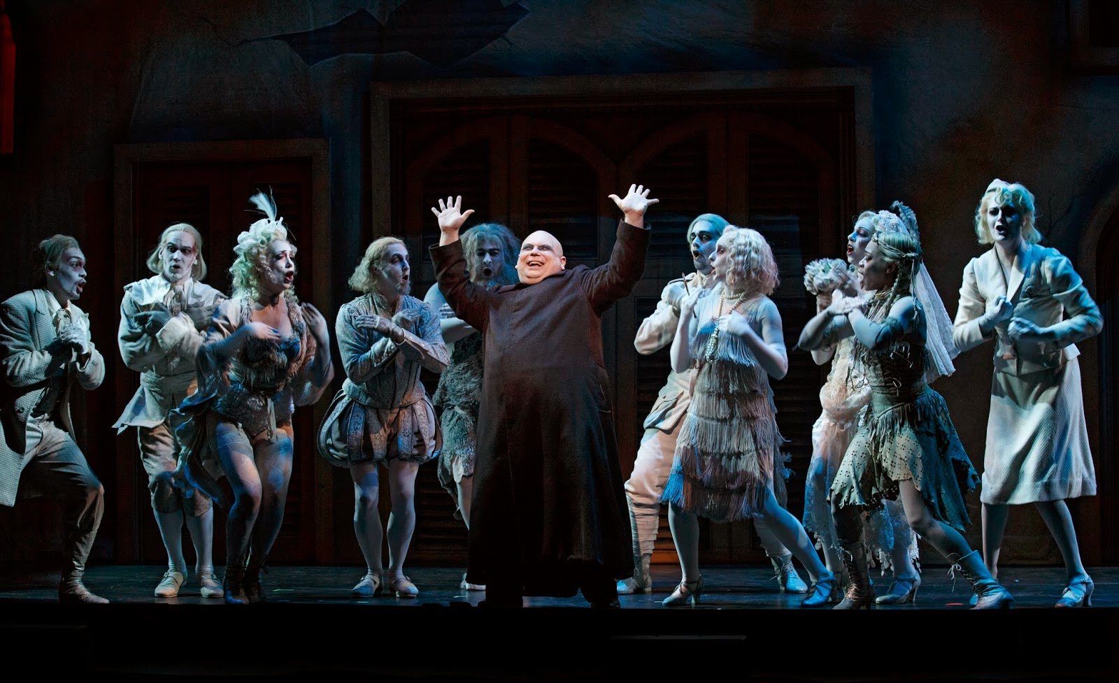 The musical Addams Family actually seems to prefer happiness, and that ...