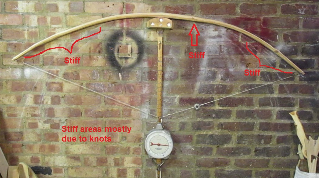 Bowyer's Diary: English Yew Bow on the Tiller