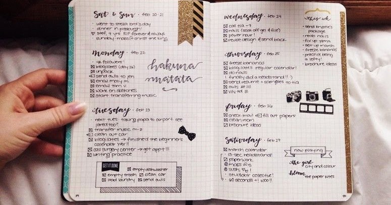 Primavera Chuvosa ♣: Bullet Journal: O que é?