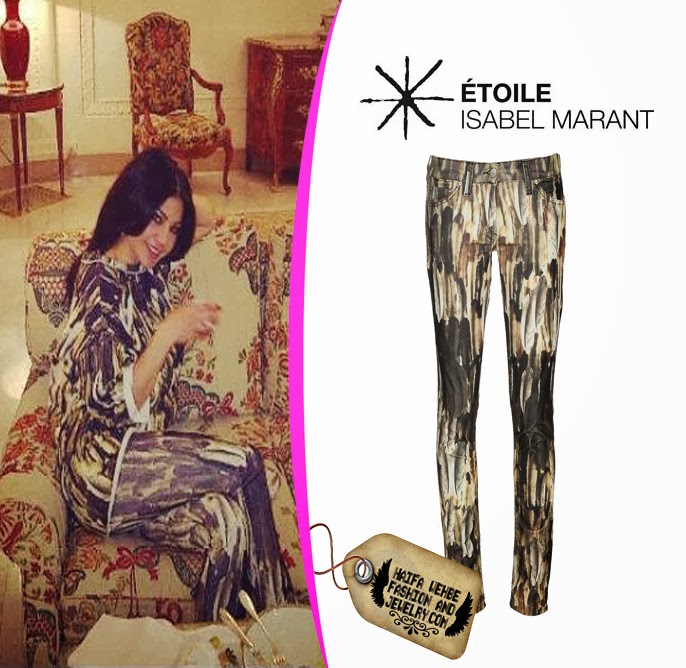 Haifa wehbe fashion and jewelry: Haifa Wehbe wearing a Brown Yukiko ...