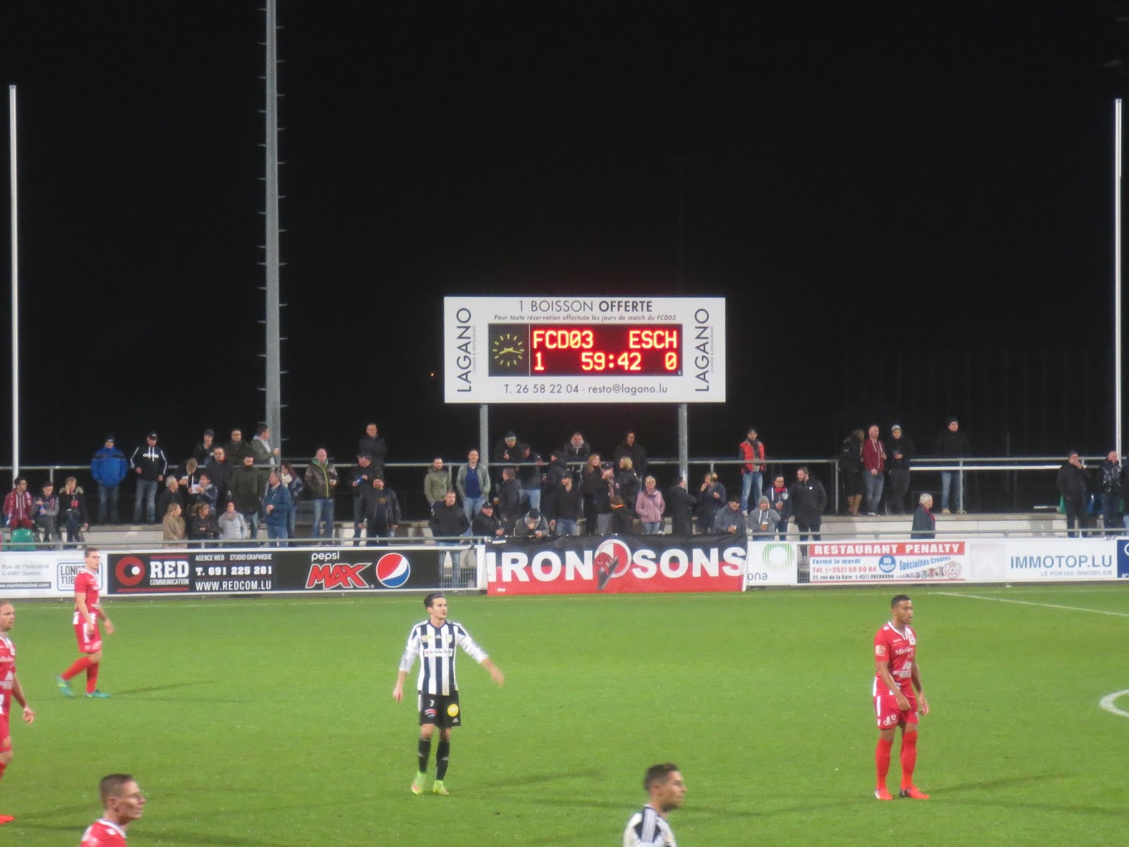 SVK Groundhopping: 30.10.2016 Coupe de Luxembourg, FC Differdange 03 ...
