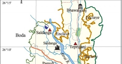 Panchagarh District: Map Panchagarh District Of Bangladesh