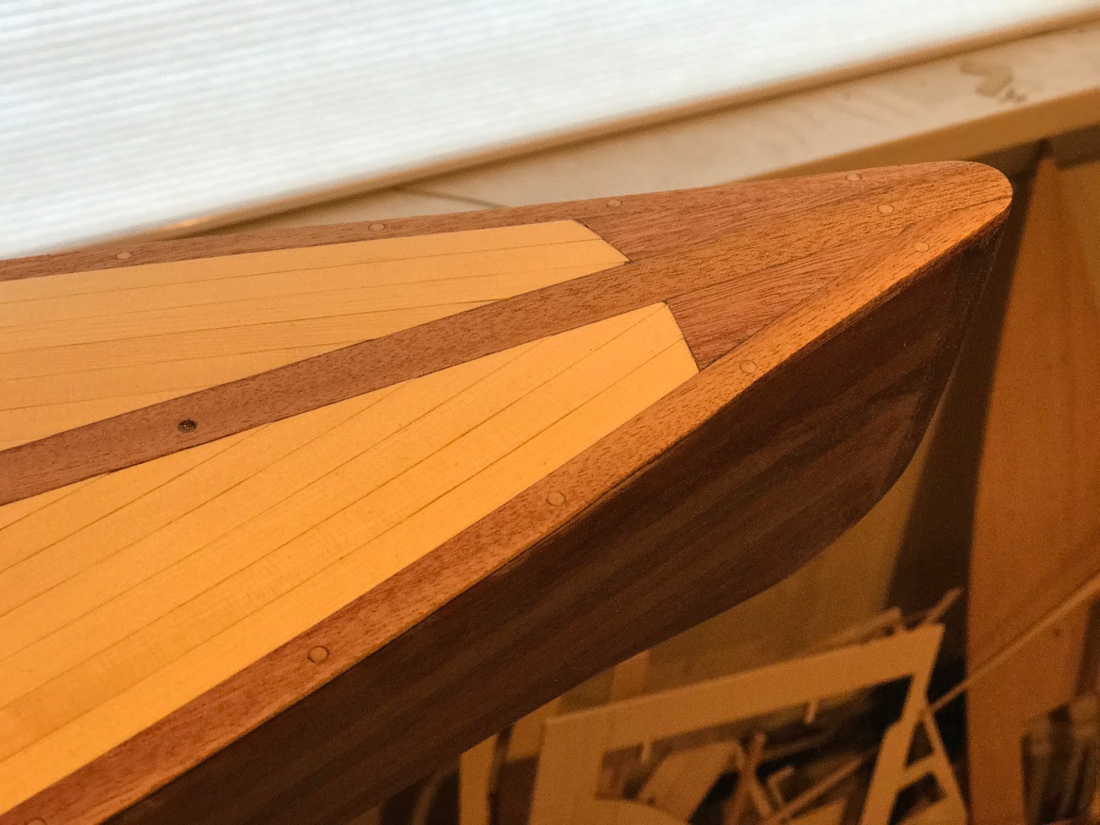 Deck Planking, part 5 - Sanding