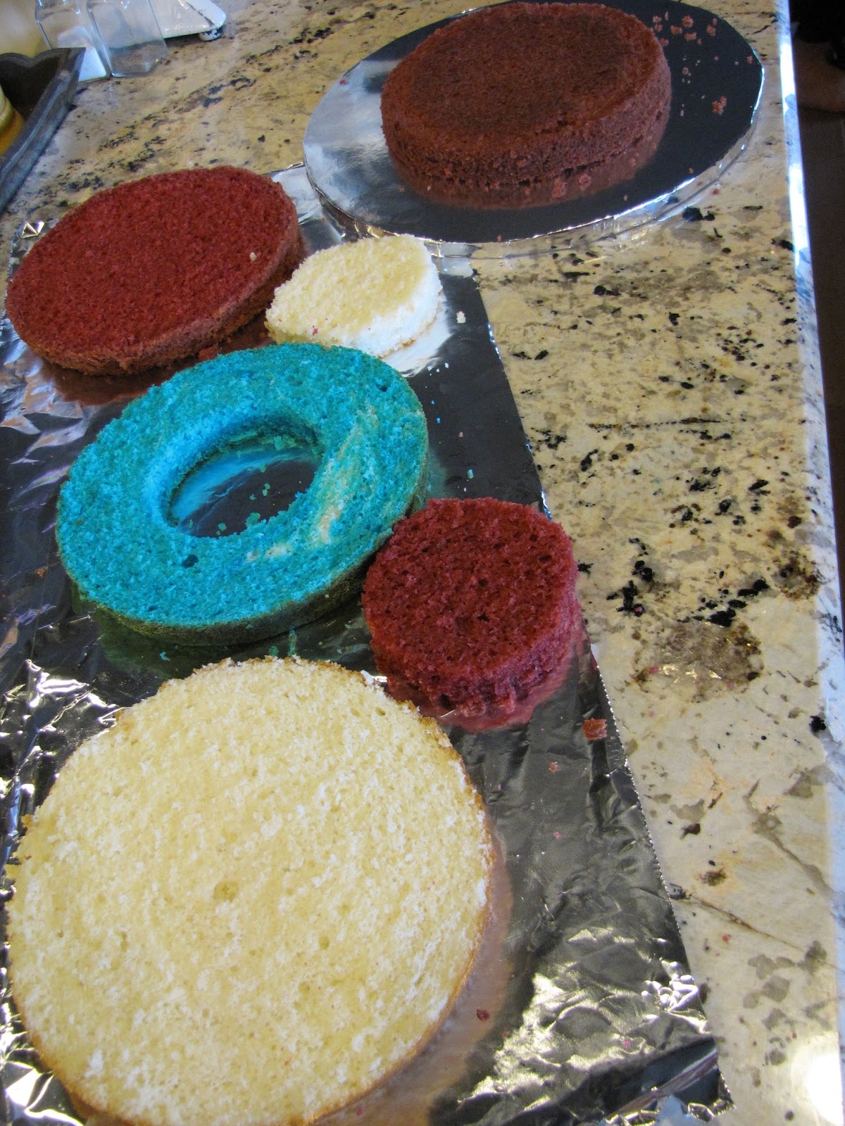 Celebrate My Whimsy: Patriotic Flag Cake