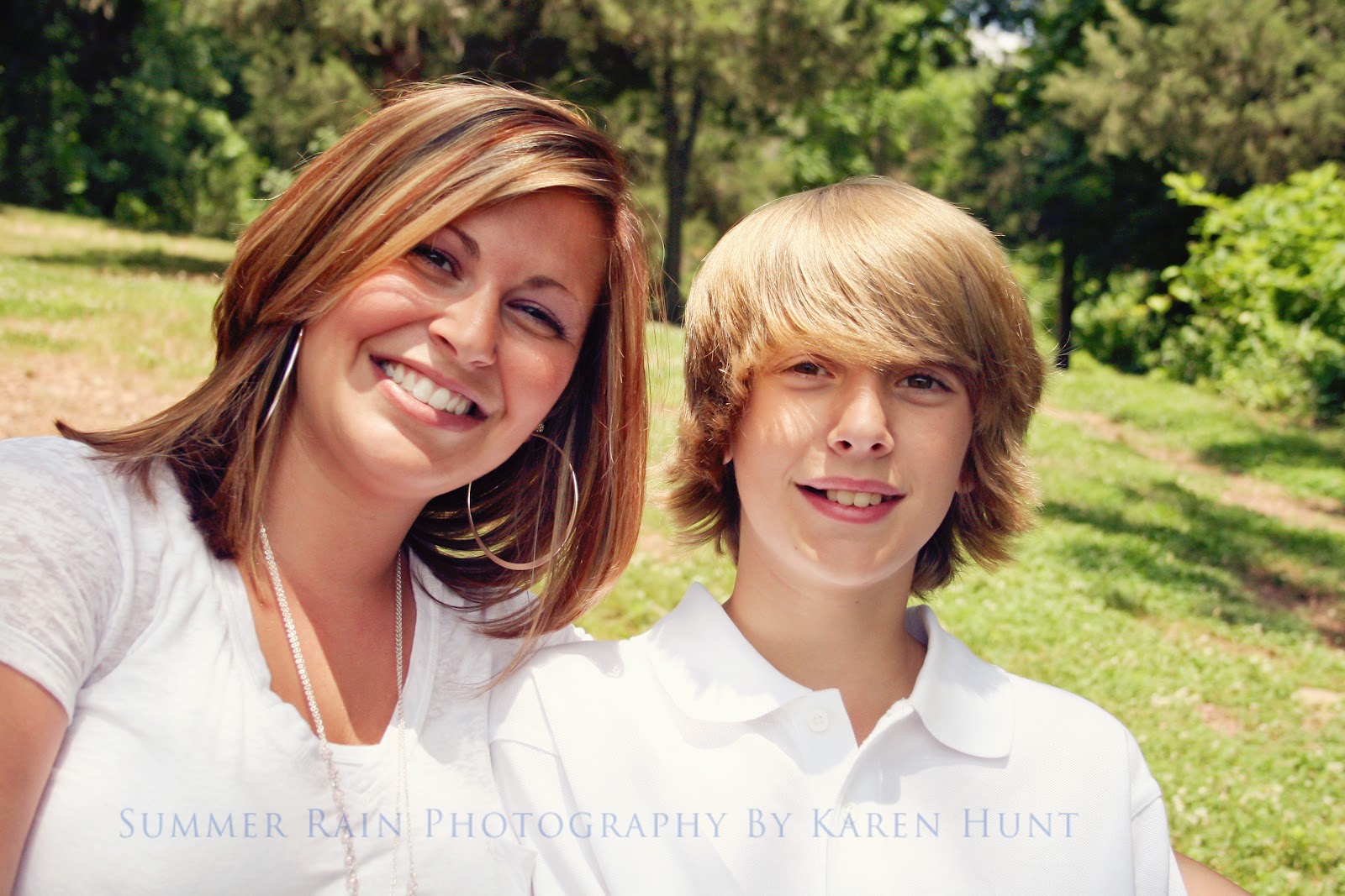 Summer Rain Photography by Karen Hunt : The Utterback Family