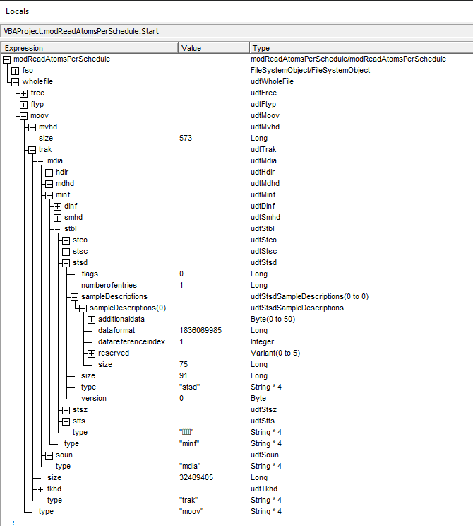 The Excel Development Platform Video Parsing An Mp4 File
