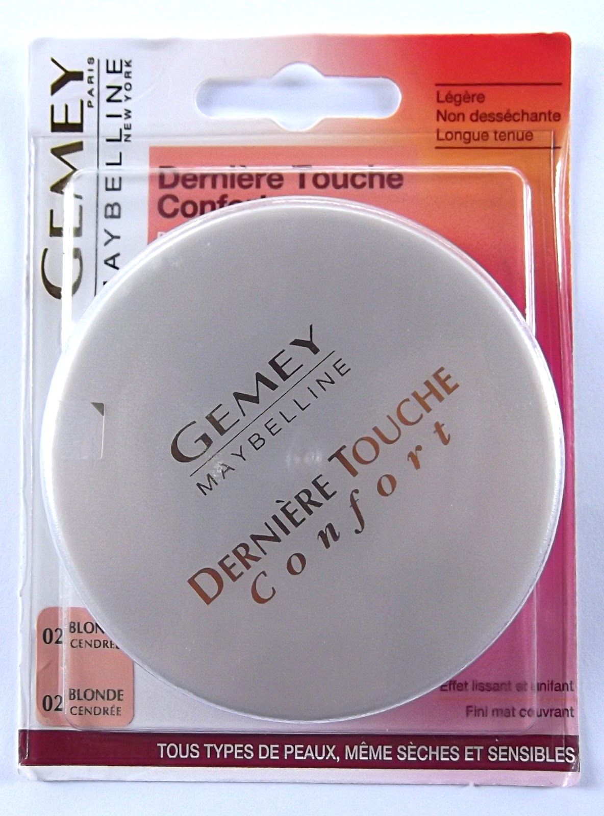 GEMEY MAYBELLINE Poudre Dernière Touche Confort (02 Blonde Cendrée)