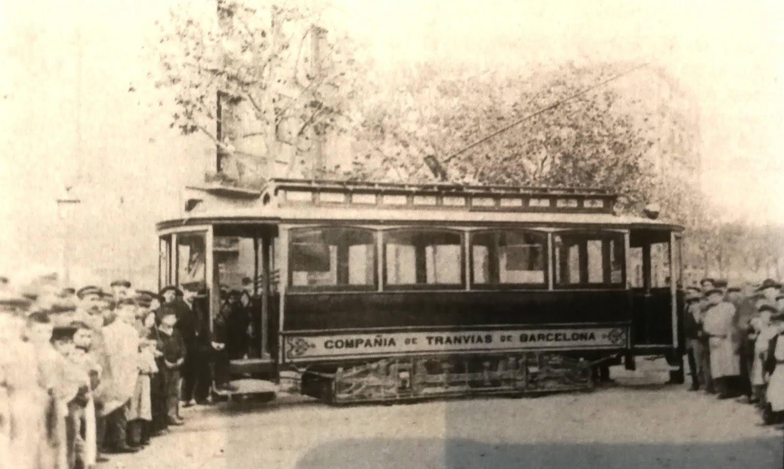 El Tranvía 48: 120 años del primer tranvía eléctrico de Barcelona