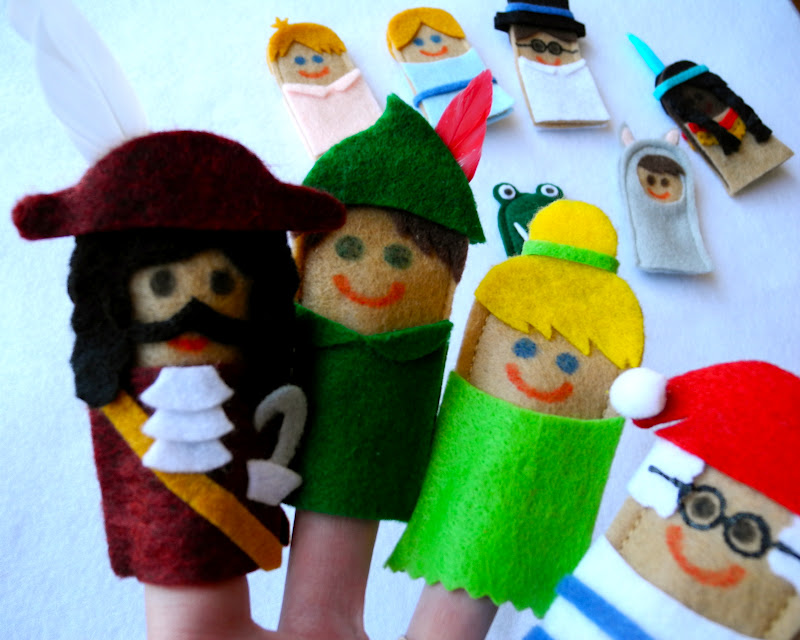 Peter Pan Puppets