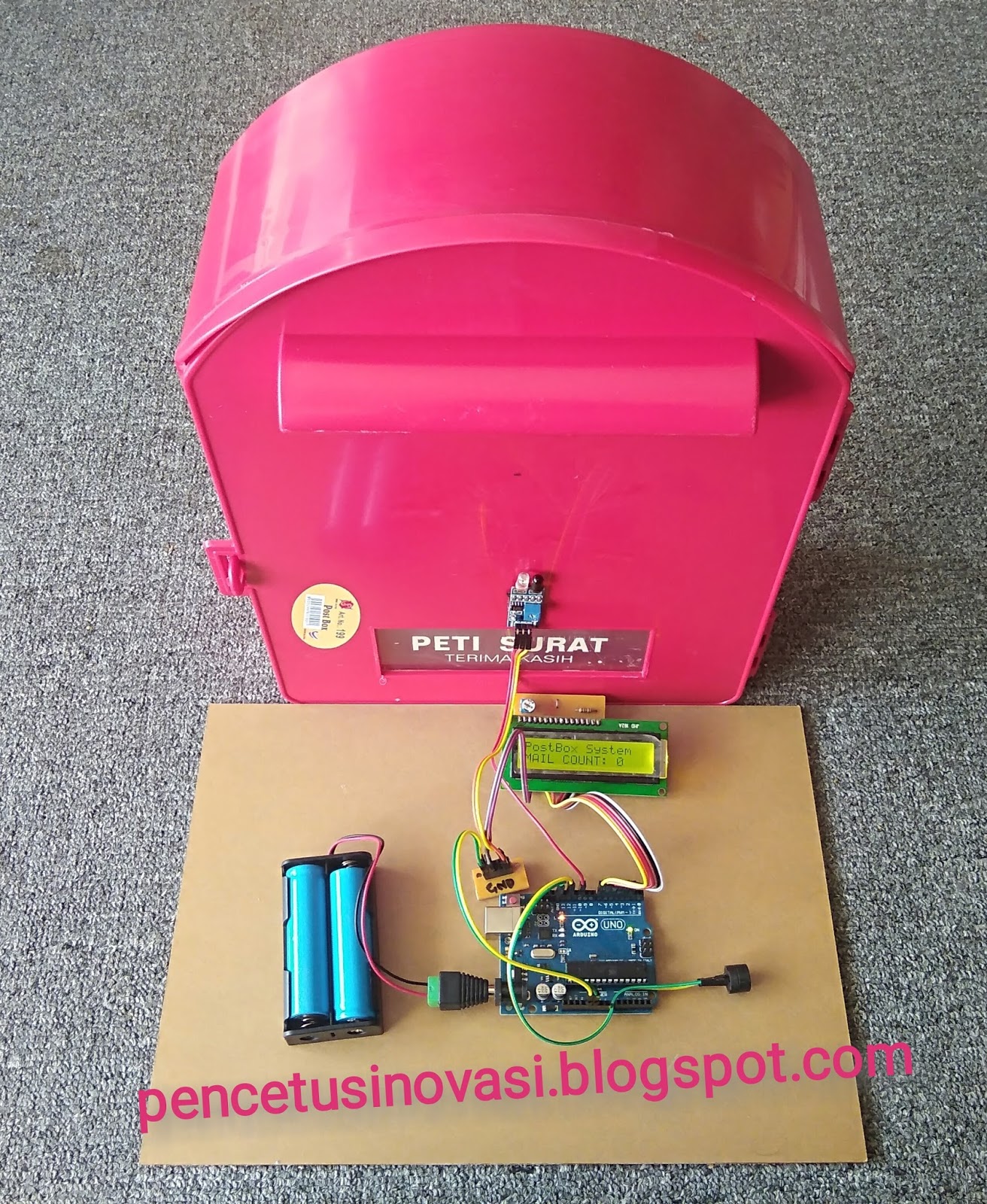 Projek Elektronik: FYP-002 Postbox System Using LCD