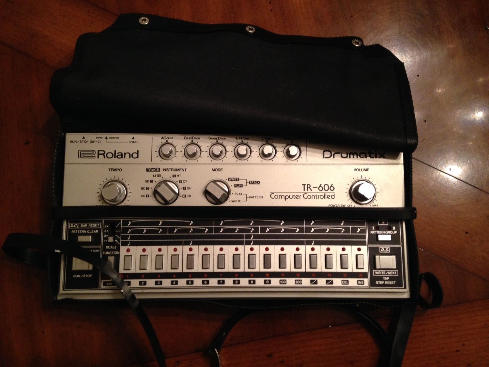 MATRIXSYNTH: Roland TR-606 Drumatix Analog Drum Machine + Original Box ...