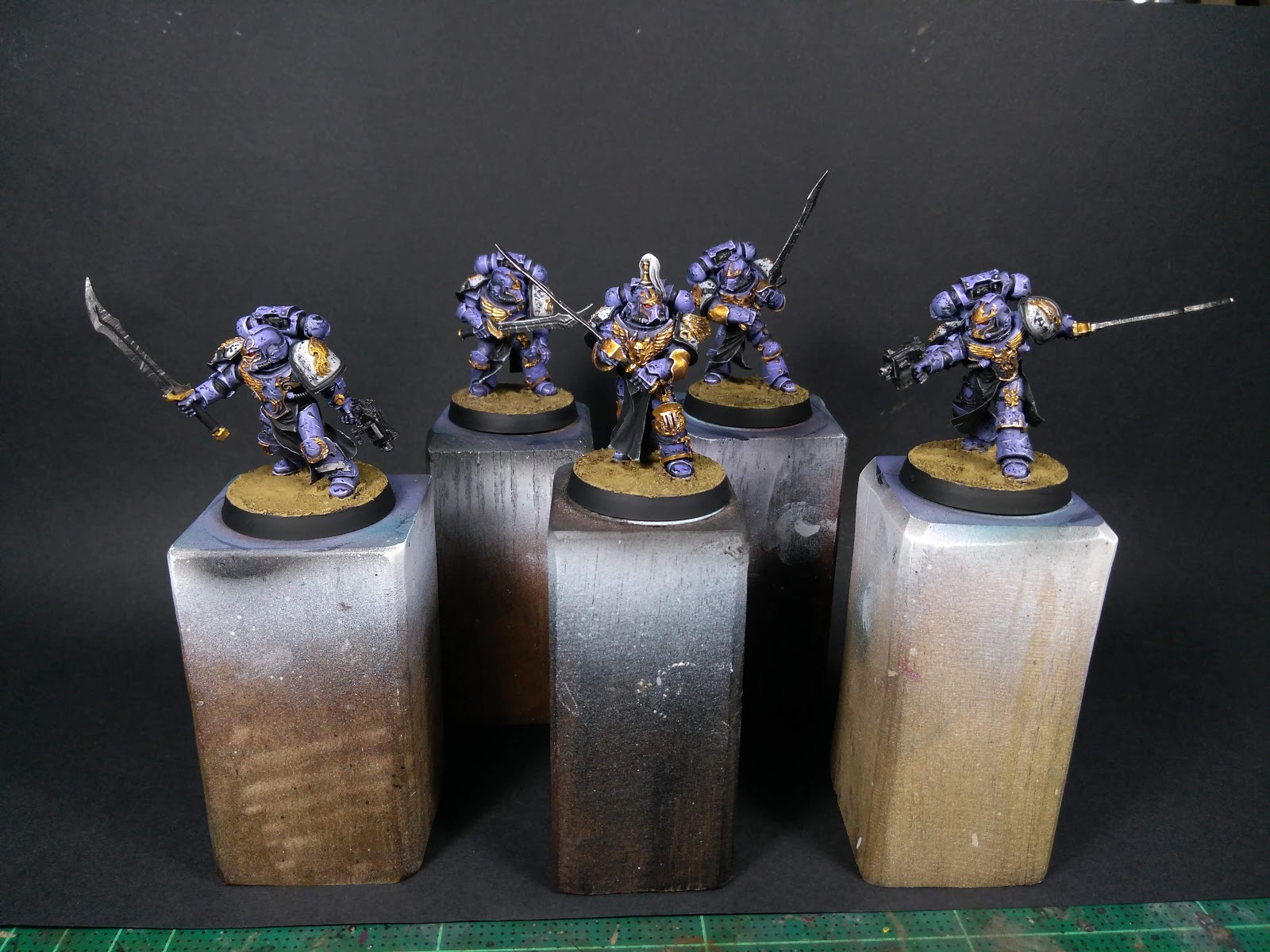 MINI SYNDROME HOBBY BLOG: Emperor's children legion Palatine blade squad