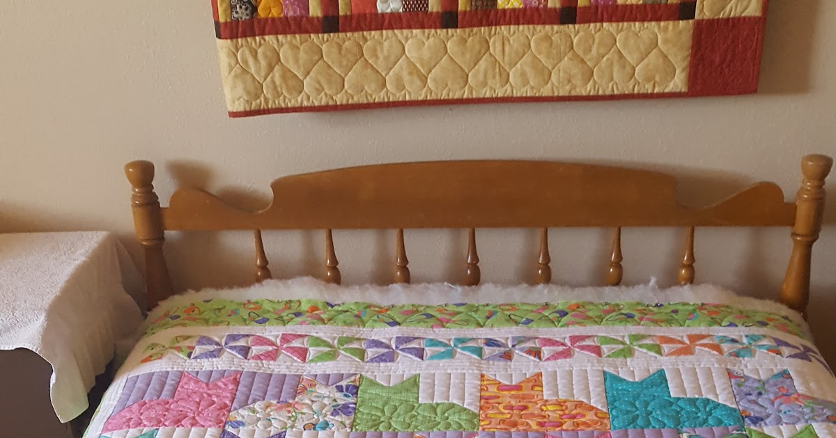 Colleen's Quilting Journey: Catalina's Catnap or Pins and Paws Quilt