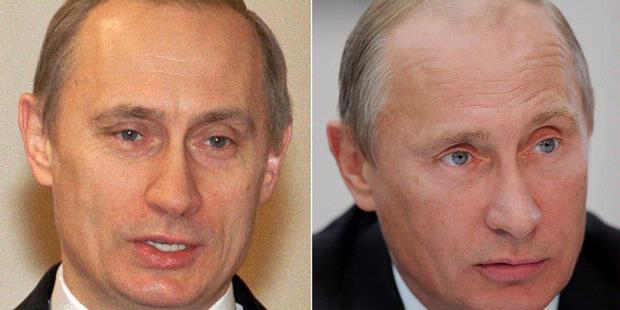Smooth face, Vladimir Putin Accused of Plastic Surgery:James Ling ...