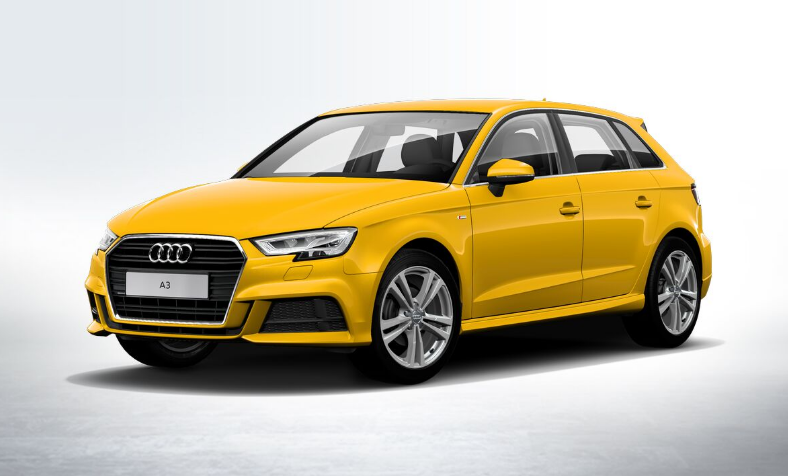 Audi A3 3 Restylée (2016 à 2020) - Couleurs