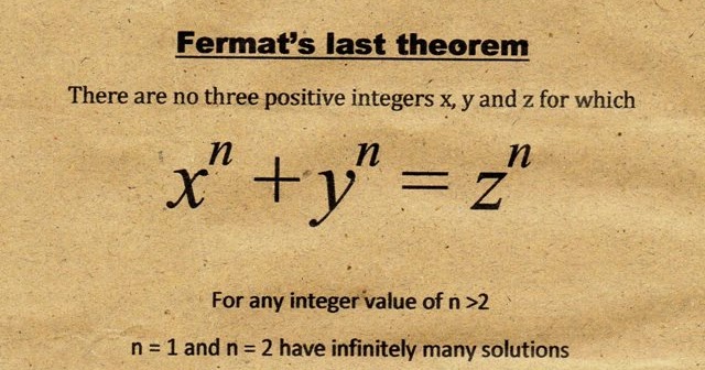 FERMAT'S LAST THEOREM