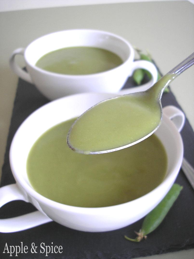 Apple & Spice: Pea Pod & Mint Soup. Plus a visit from the Fairy Hobmother!