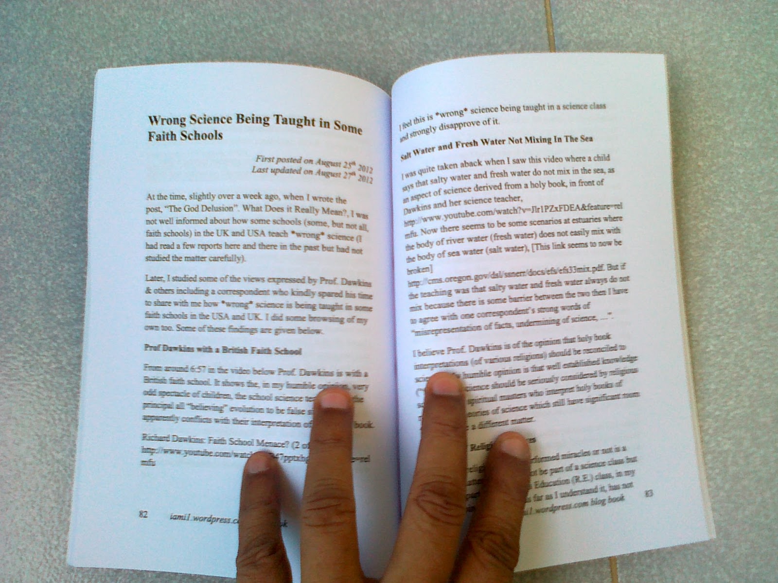 Received Delhi online printer's 12 spiral bound copies and 1 Soft Cover ...