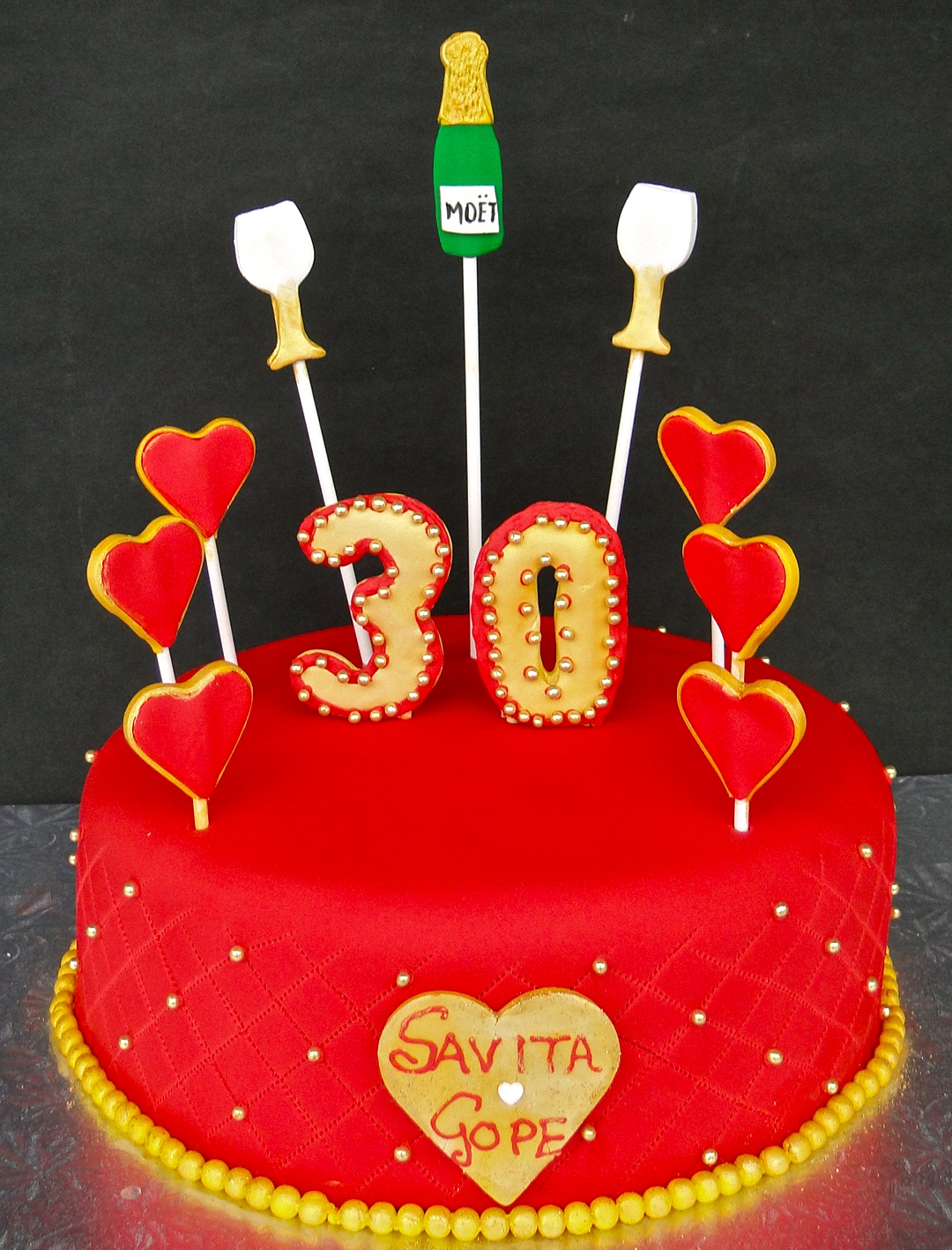 Baking Maniac: 30th Anniversary Cake