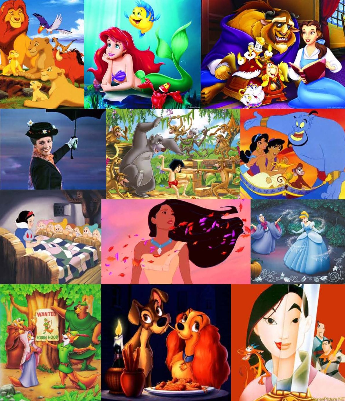 Disney My Disney Pixar Collages