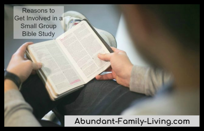 Abundant Family Living: Reasons to Get Involved in a Small Group Bible ...