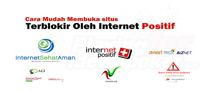 Cara membuka internet positif | Buka internet positif