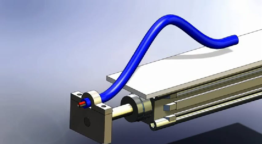 How To Make A Moving Be Flexible Cable By Spline In SolidWorks Motion how-to-make-a-moving-be-flexible-cable-by-spline-in-solidworks-motion