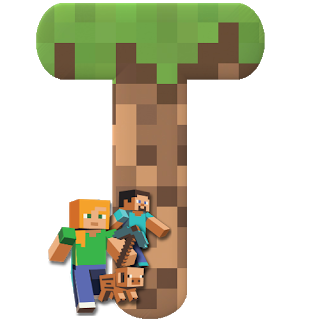 Abecedario con Personajes de Minecraft. Minecraft Characters Alphabet ...