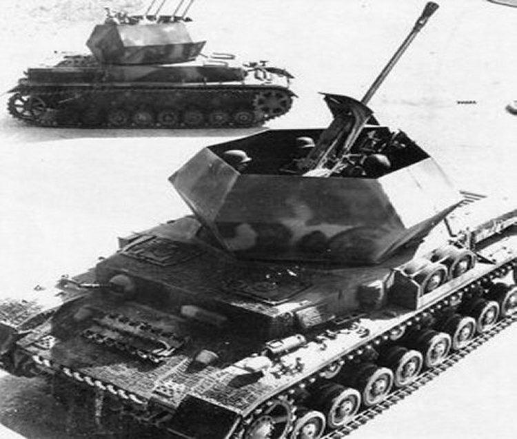Armamentos e Reliquias das Guerras: Flakpanzer IV "Ostwind" - tanque ...