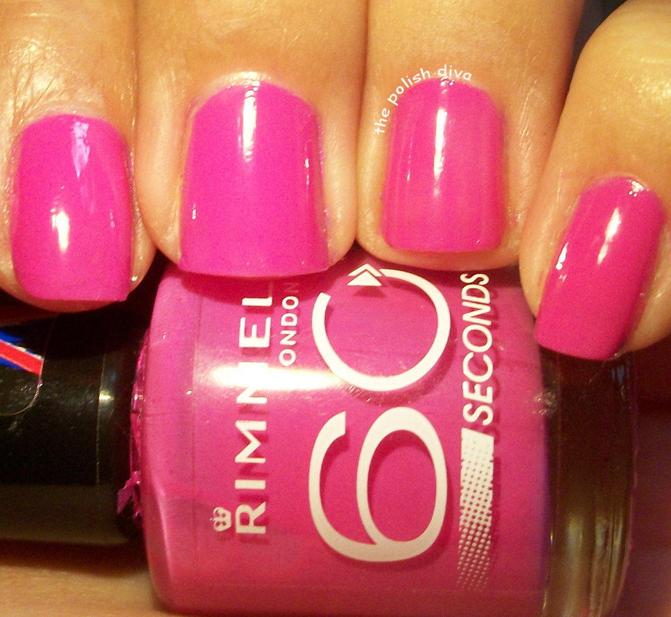 The Polish Diva: Rimmel 60 Seconds Swatches and Review