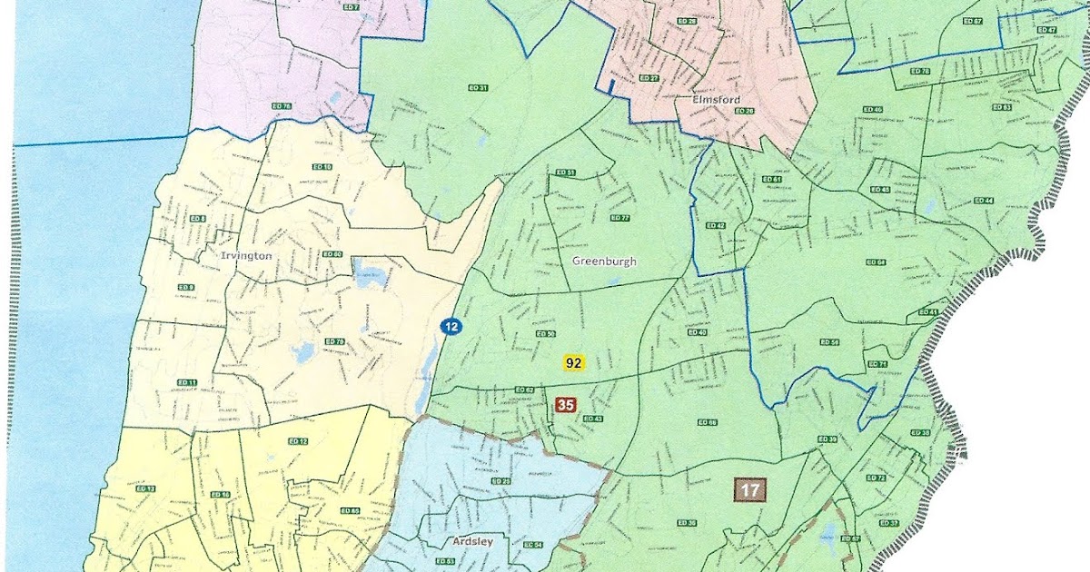 Manor Woods Blog: Greenburgh Election Districts Map