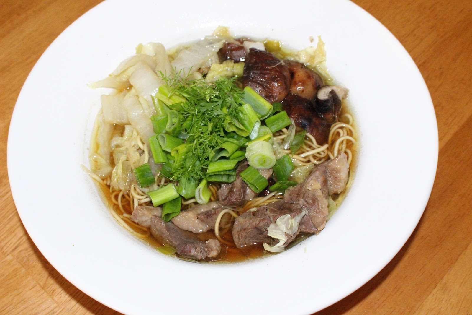 Délices d'une novice: Nouilles chinoises au bouillon épicé, canard ...