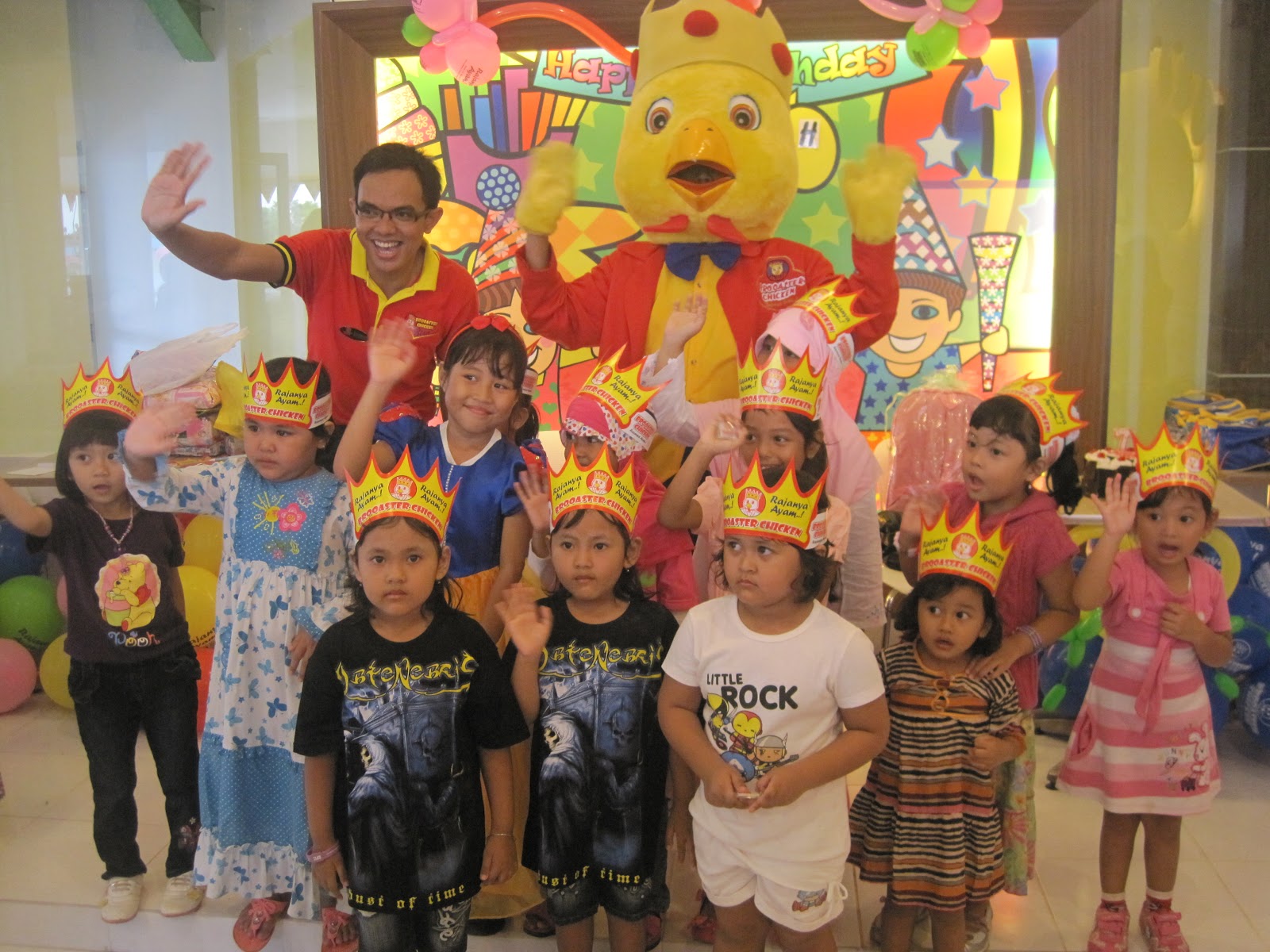 Ultah Seru Di Brooaster Tip Top Ciputat ~ BROOASTER CHICKEN