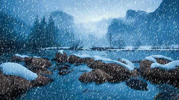 PhotoEffect: How To Add Falling Snow in Photoshop