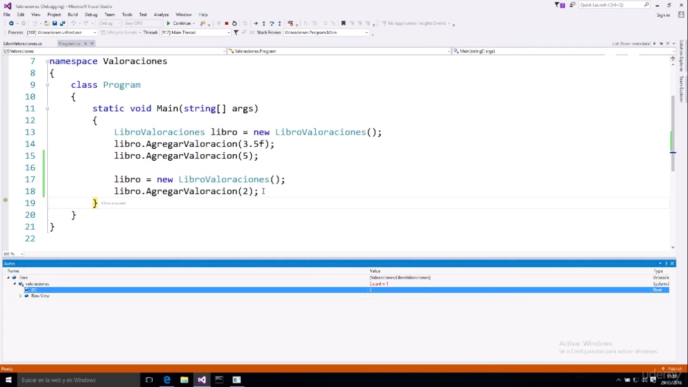 Programación C# con Visual Studio desde Cero / 2017 / Español / GD ...