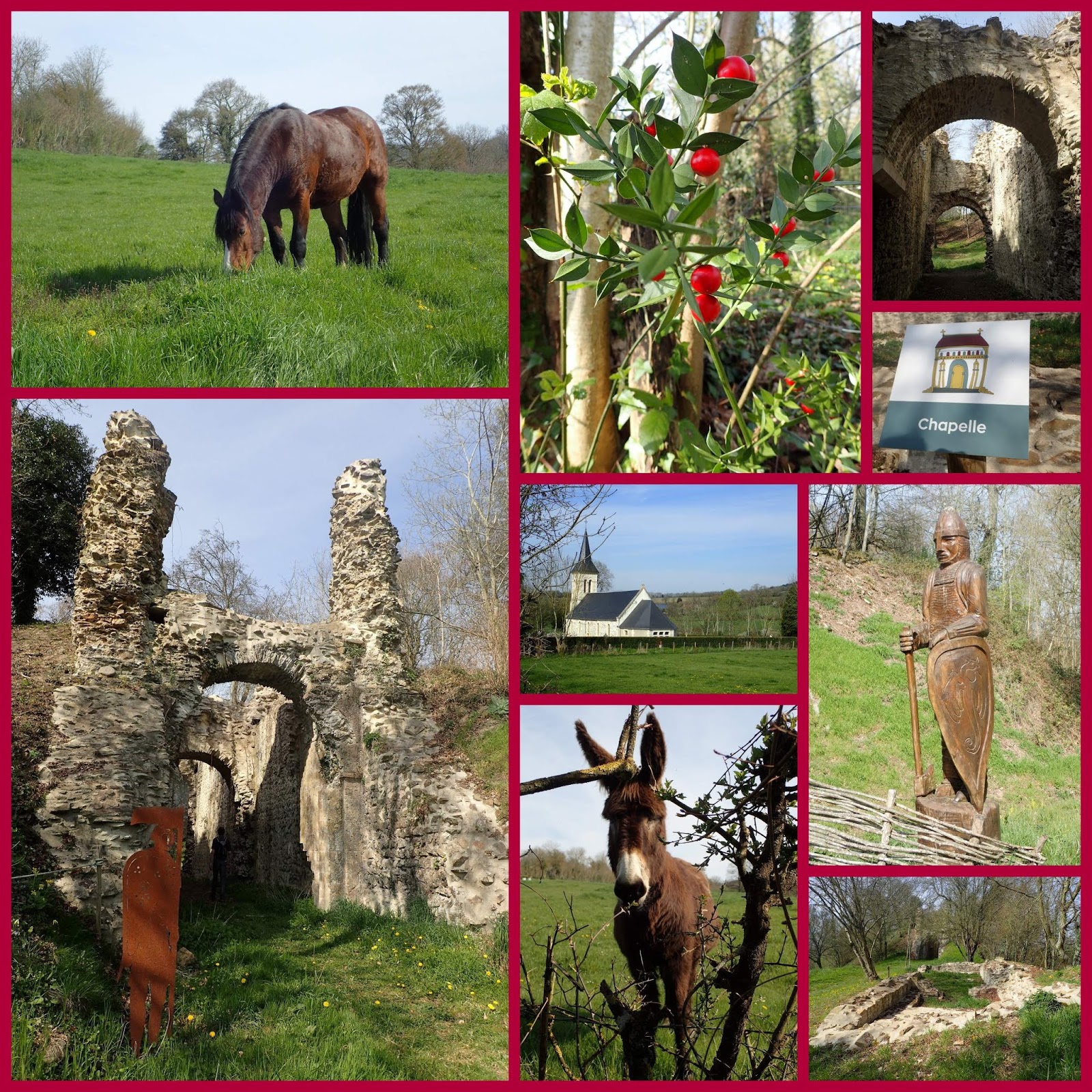 Eulita en Normandie: A la recherche des ruines de Château Ganne